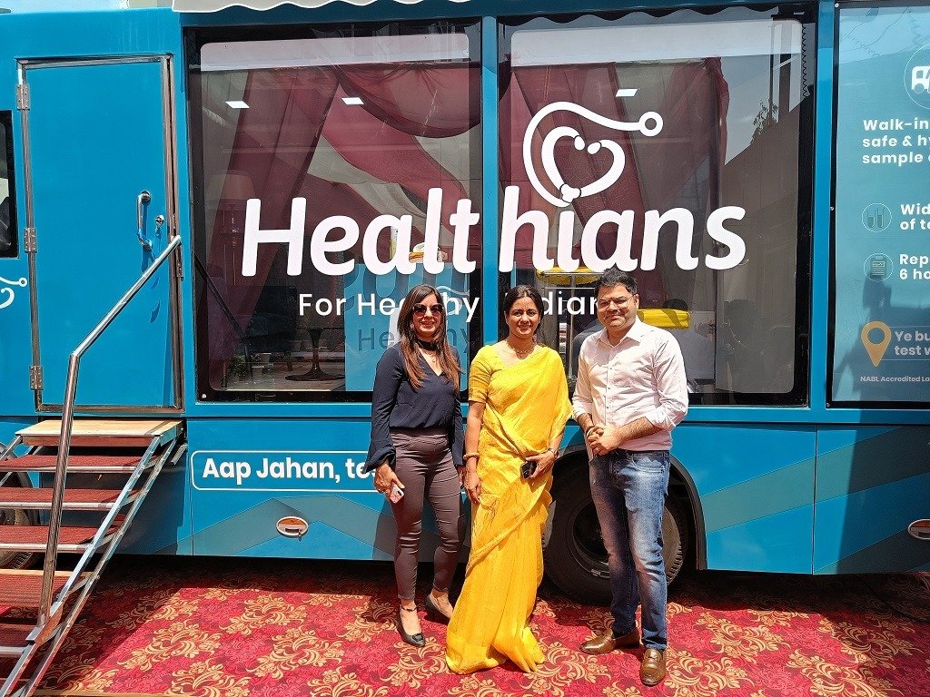 Healthians launches ‘Health on Wheels’; To Set up a free Breast Cancer ...